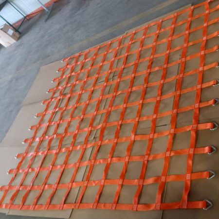 Cargo securing nets from polyester webbing – Marine Lashing Equipment