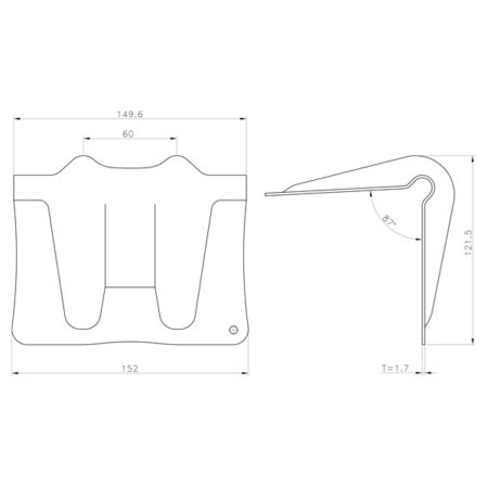 Steel corner protector PCP-12N – Marine Lashing Equipment