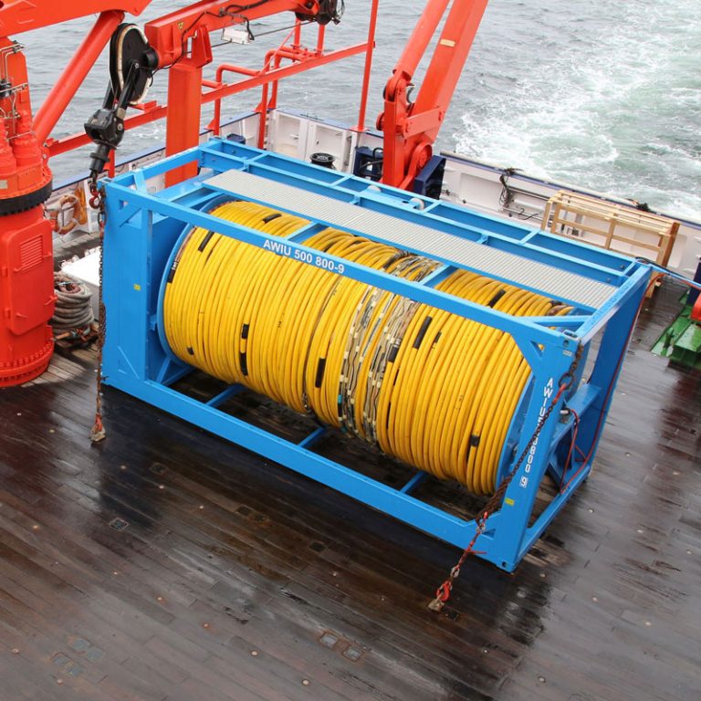 Spooling machines & umbilical winches – Marine Lashing Equipment