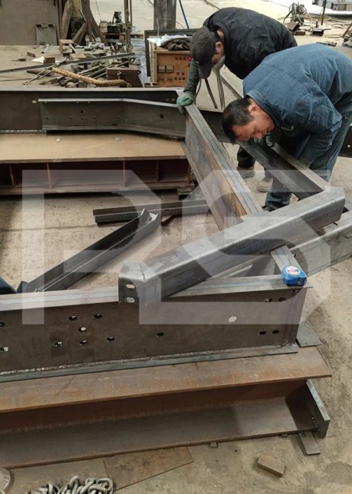 Steel construction work – Marine Lashing Equipment